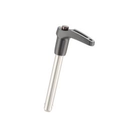 Ball lock pin with L-handle
